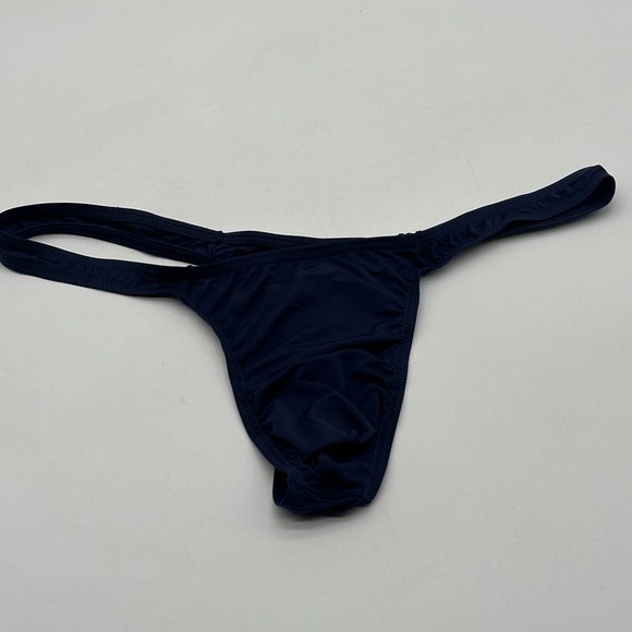 Underwear & Socks | Mens Navy Blue Thong Underwear Large Sexy Pouch ...